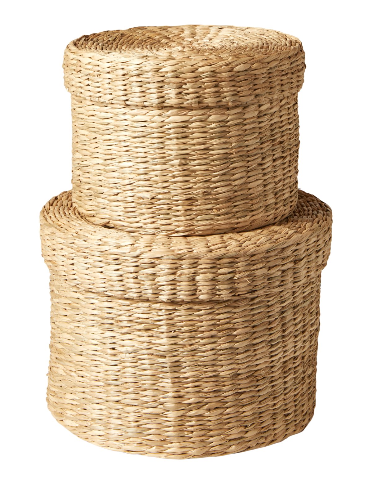 Kurv med låg sæt af 2 i forskellige størrelse. IDEELT KURVESÆT TIL OPBEVARING!! - Tilbehør til ...